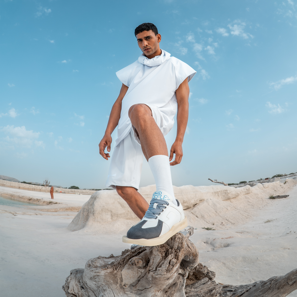 Beige Sparrow Reflex Runner | Sustainable Runners